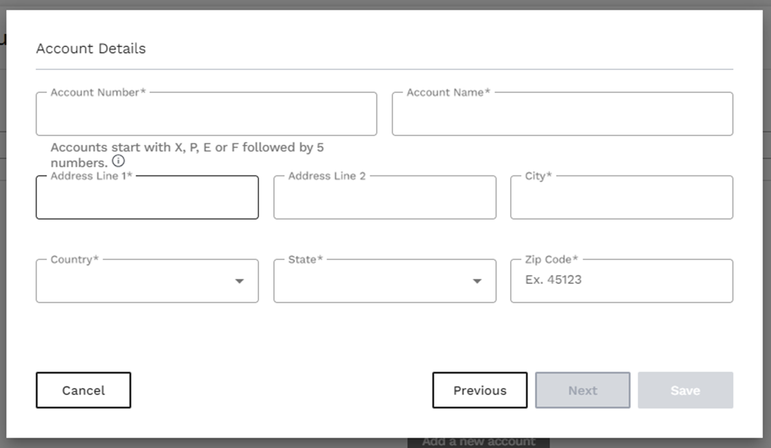 How to: Request access to an existing account – Restricted Product