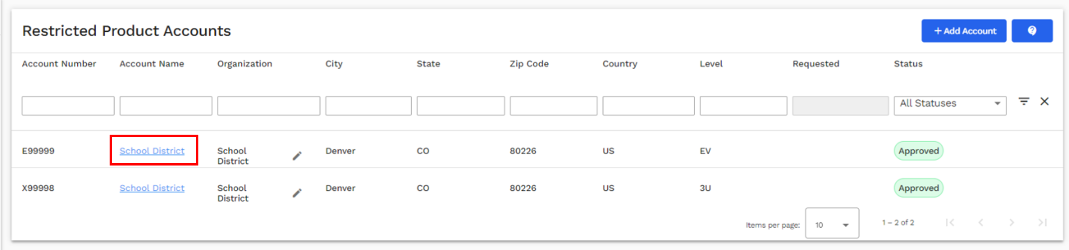 How to: Add owners and other users – Restricted Product